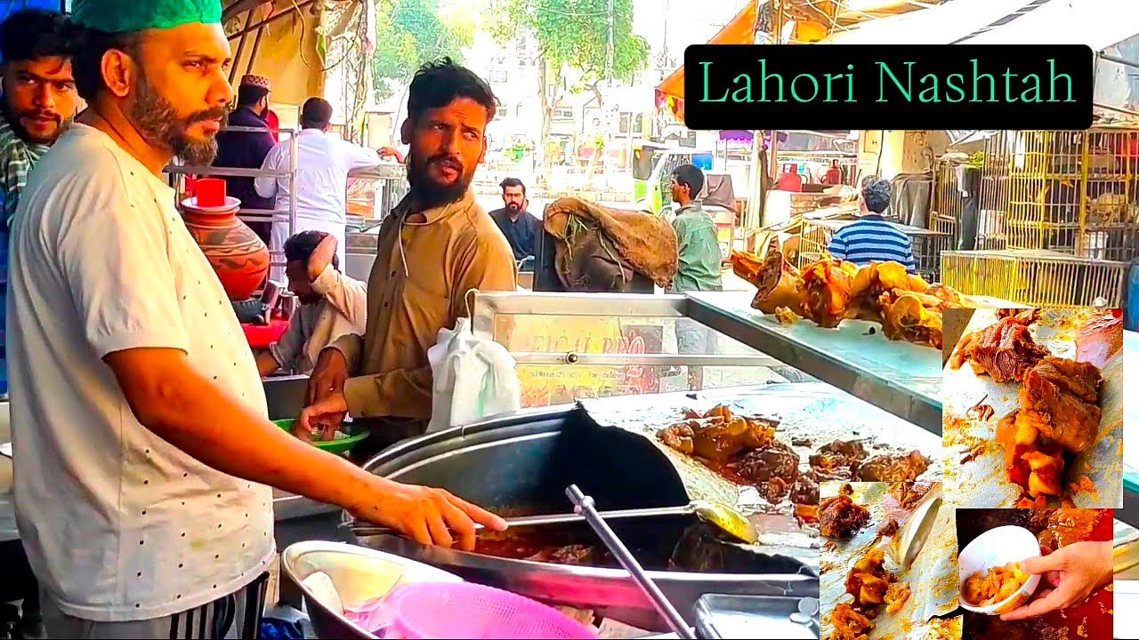 Lahore Famous Nashtah . Lahore famous Street Food - YouTube