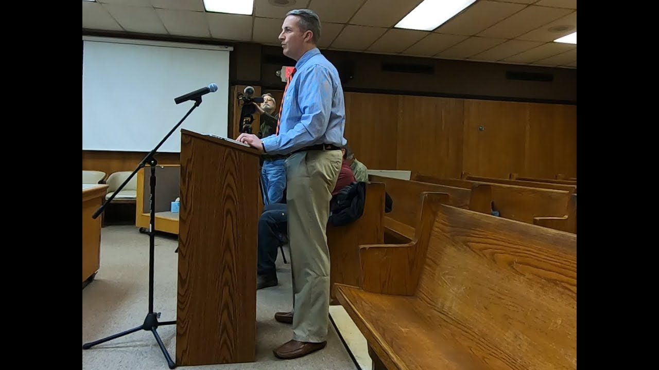 Dr. Litton speaks about Coronavirus at BOS Meeting in Lee County, VA ...