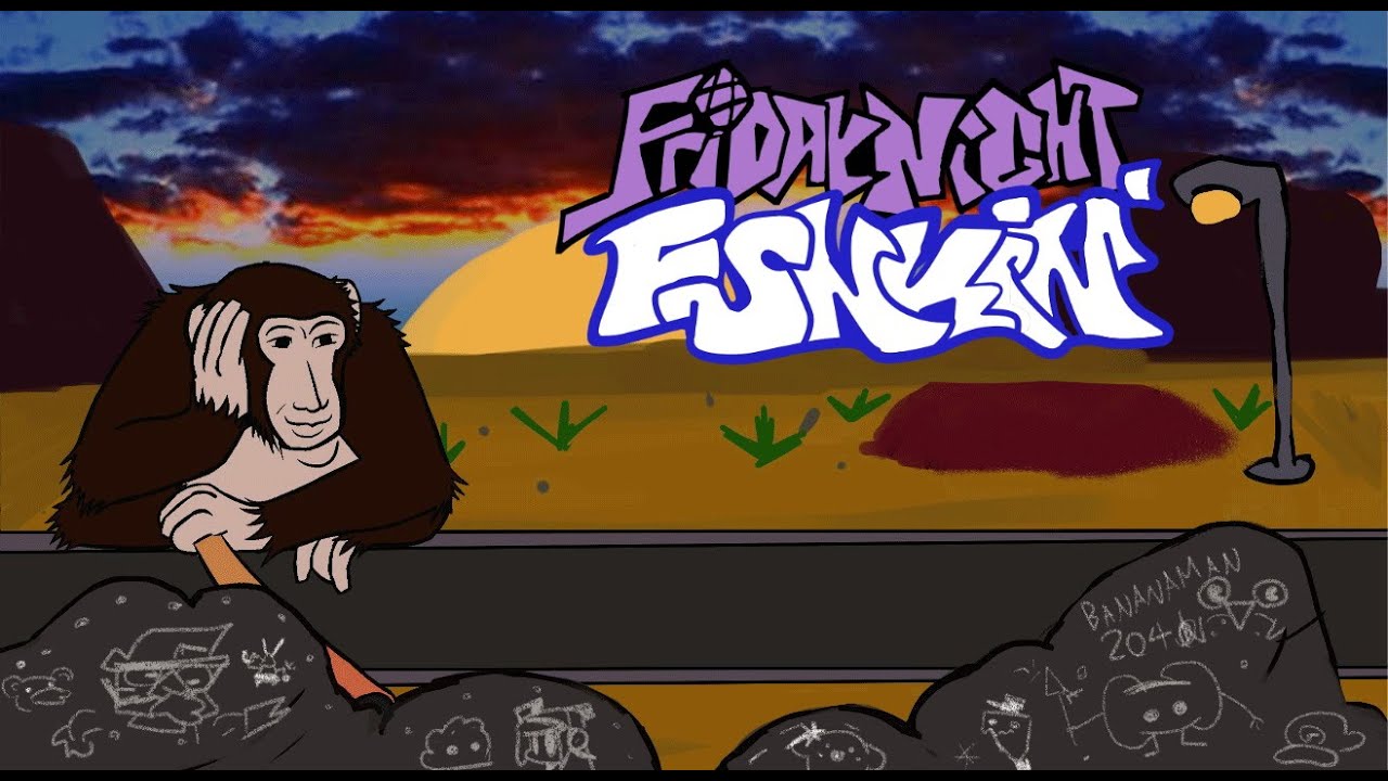 Friday Night Funkin' - Bananaslammarama (FNF MODS) - YouTube