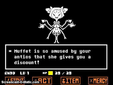 BOSS FIGHT MUFFET - Undertale Ep 19 - YouTube