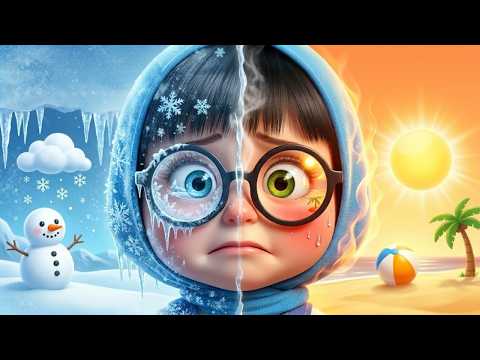 ❄️ SOĞUK MU, SICAK MI? ☀️ Zuzu ile Zıtlıklar Şarkısı! (Eğlenceli Çocuk Şarkıları) 🍦