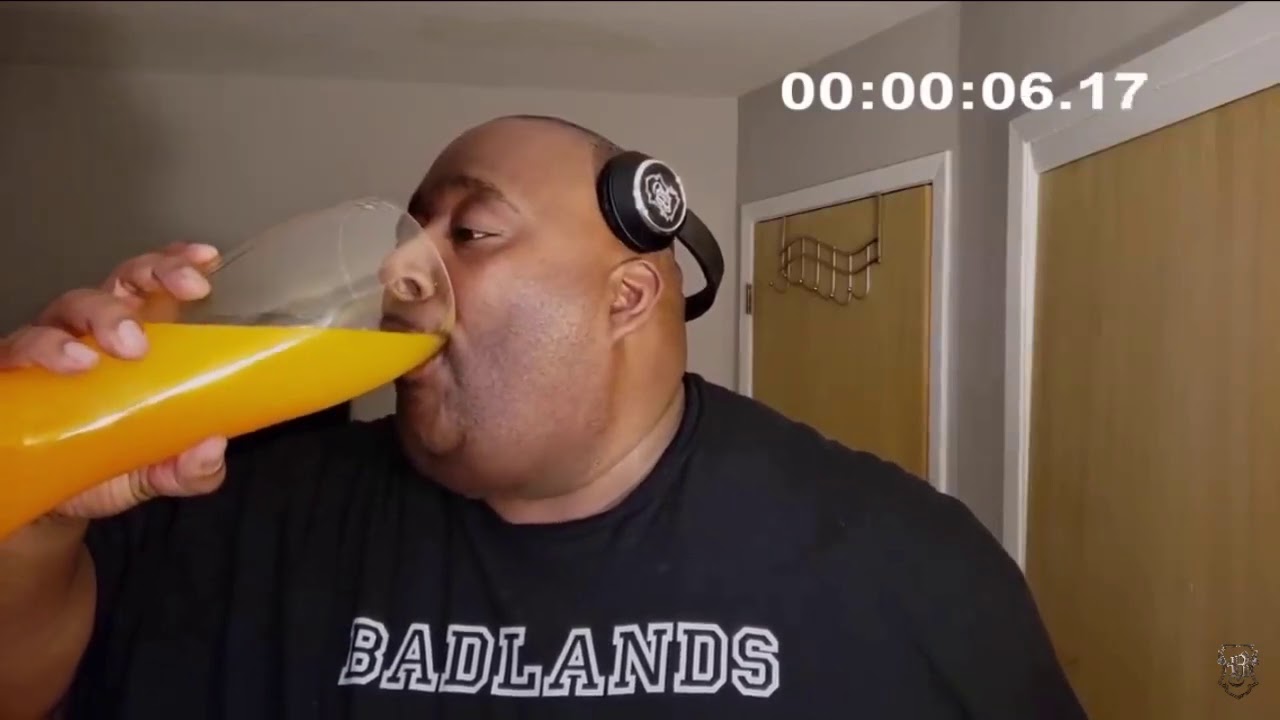 Fat guy chugs your mom - YouTube