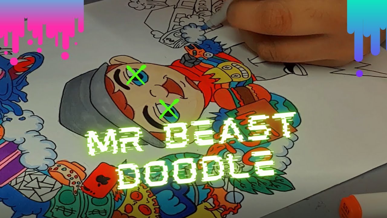 MR. BEAST DOODLE - YouTube