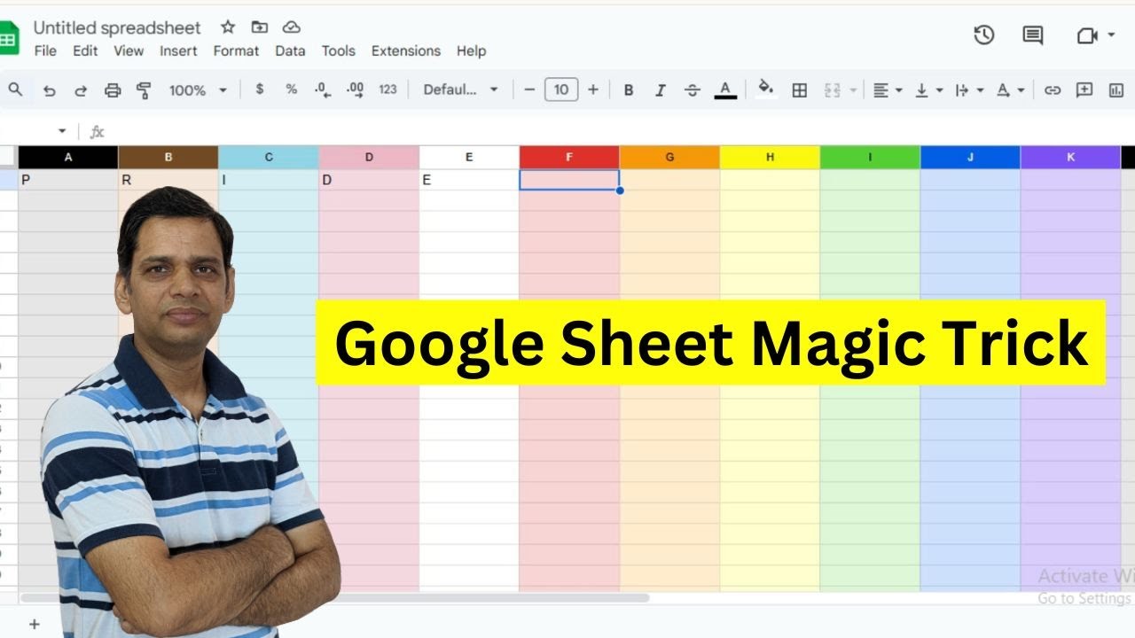 Google Sheet Magic Trick 2024 - YouTube