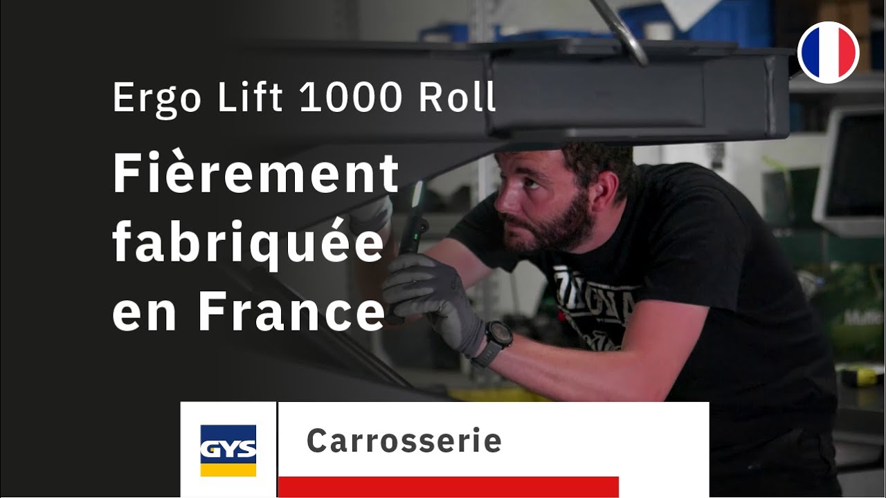 Ergo Lift 1000 Roll - Fièrement fabriquée en France - YouTube