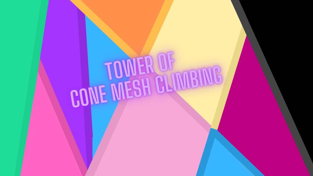 Tower of Cone Mesh Climbing - Zone 7 Confirmed Tower - YouTube