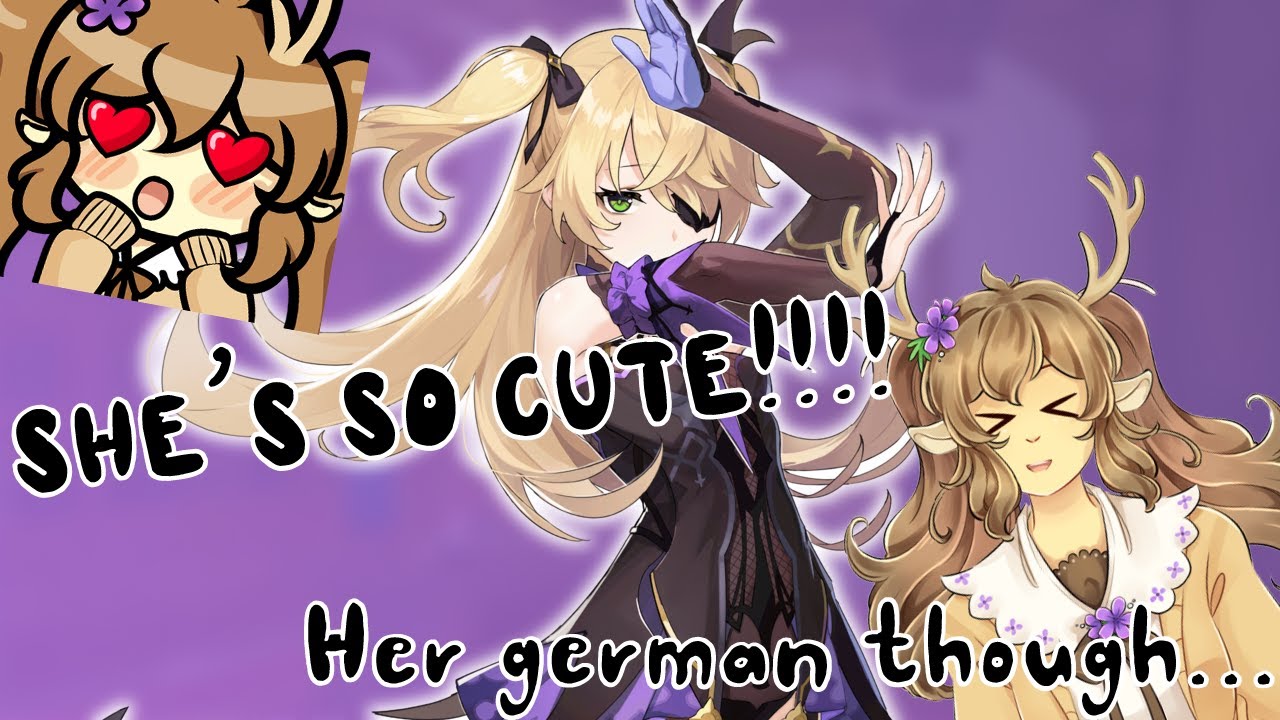 German Vtuber reacts to Fischl (Genshin Impact) - YouTube