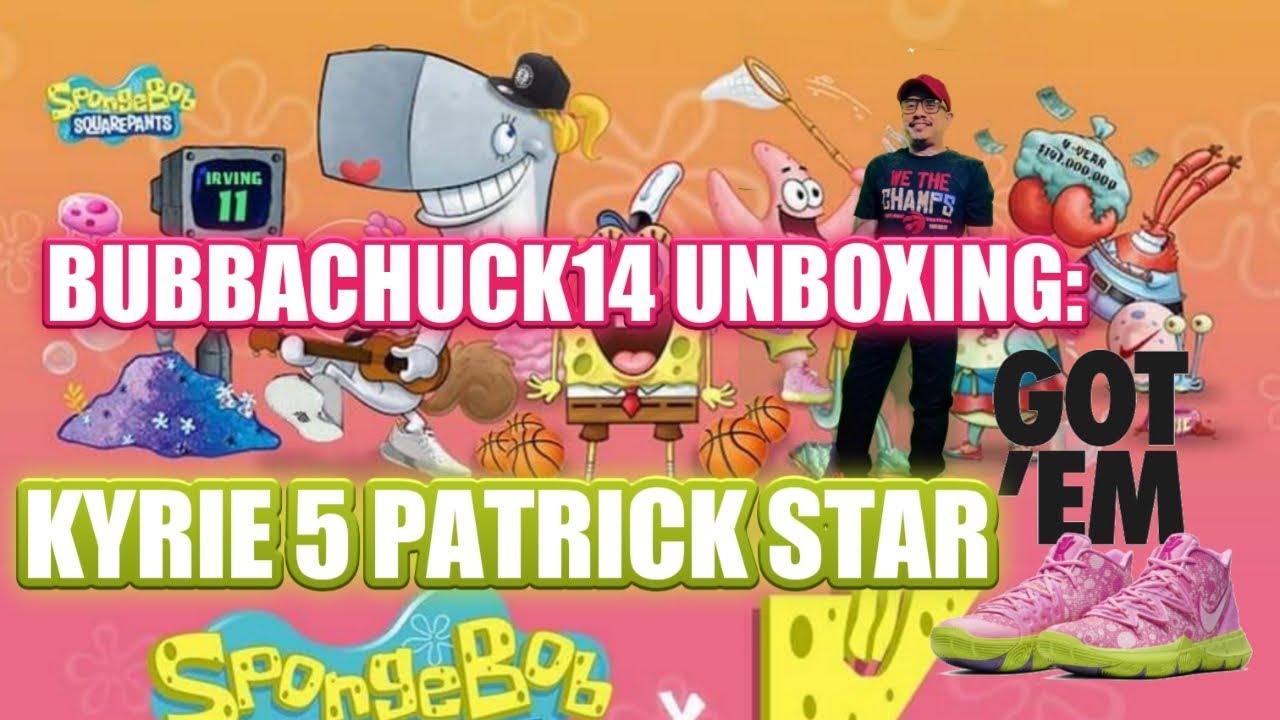 VLOG 63: KYRIE 5 PATRICK STAR (w/ on foot in less than 8 minutes ...