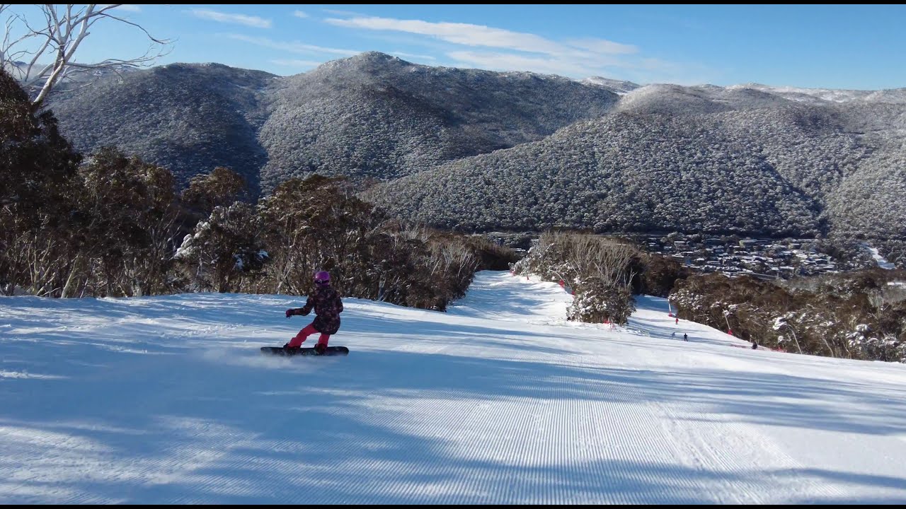 Thredbo - High Noon Full Run - 4K - 23 August 2022 - YouTube