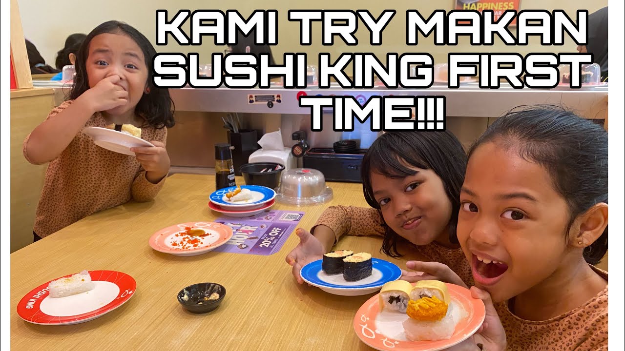 MAKAN SUSHI KING CARA KAMI - YouTube