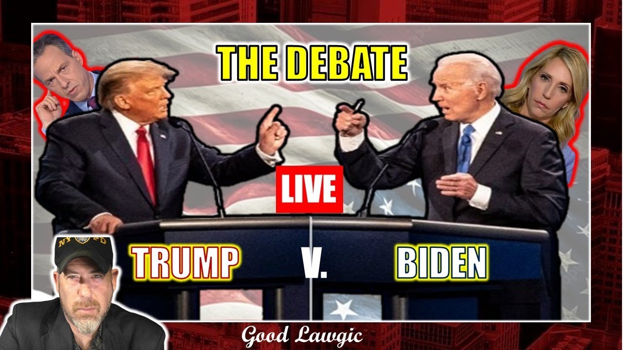 LIVEWATCH DEBATE: Trump v. Biden (With Good Lawgic Commentary) - YouTube
