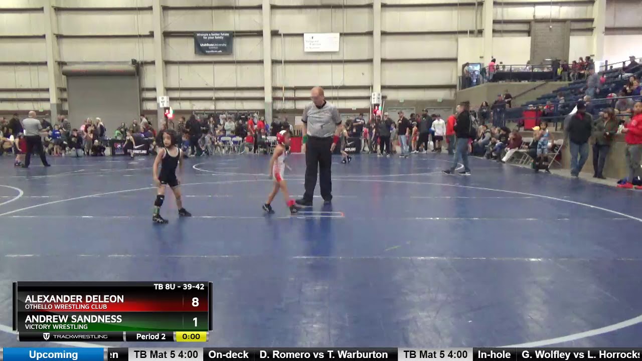 TB 8U 39-42 Alexander DeLeon Othello Wrestling Club Vs Andrew Sandness ...