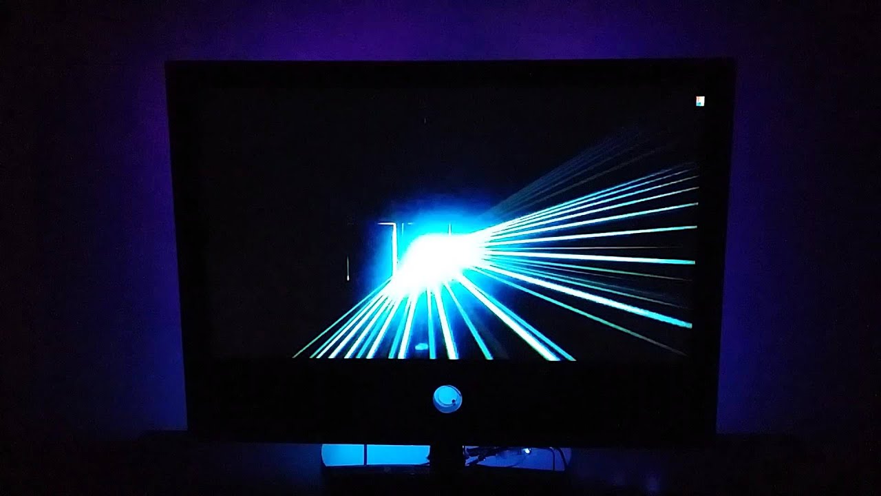 WS2801 ambilight on Raspberry Pi 2 test 2 - YouTube