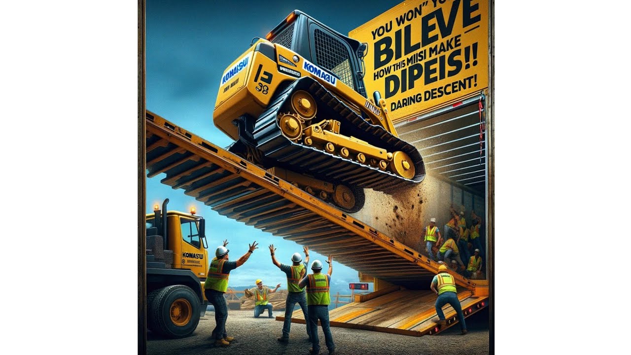 Epic Offloading of a Mini Dozer: Tips and Tricks Revealed - YouTube