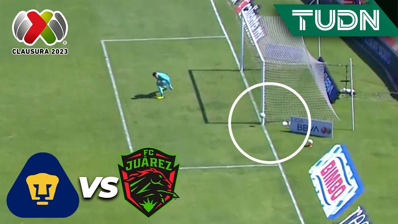 ¡Quieren empatar! Salvio intenta anota | Pumas 0-1 FC Juárez | Liga Mx ...