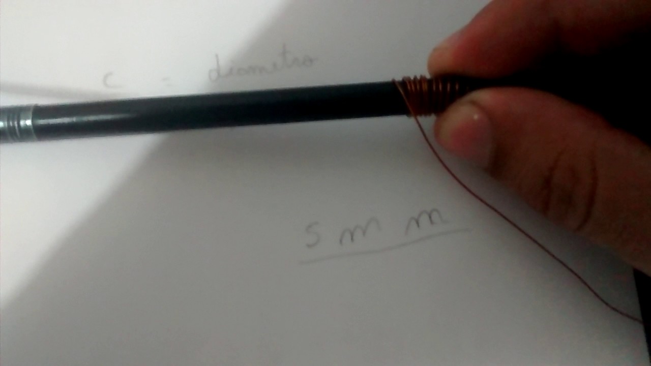 como descobrir bitola de fio awg - YouTube
