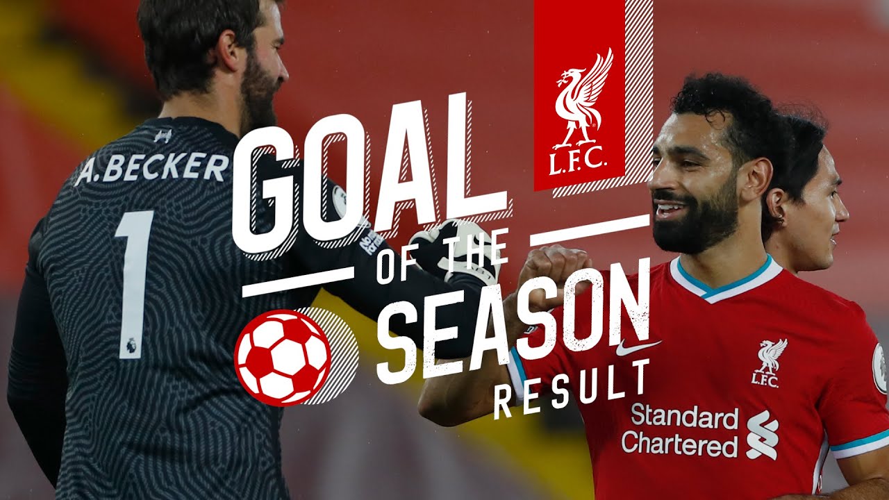 Liverpool's Goal of the Season result | Top 5 Goals 2020/21 - YouTube
