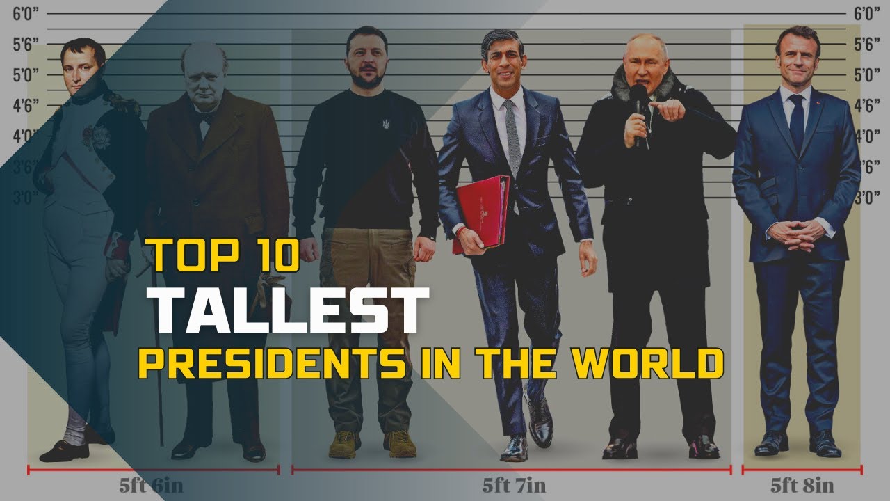 From Short to Tall: Ranking the Heights of Presidents Worldwide - YouTube