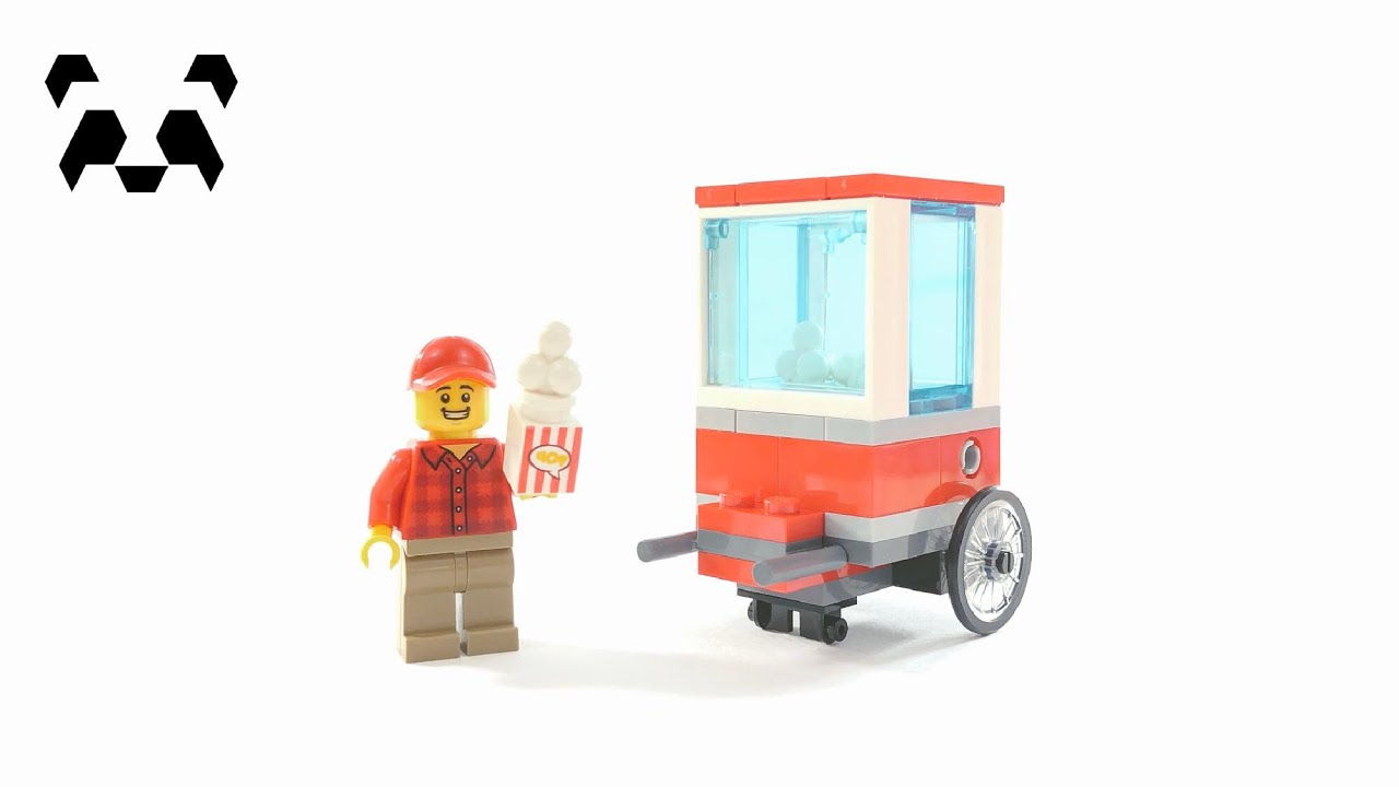 LEGO City 30364 Popcorn Cart Speed Build - YouTube