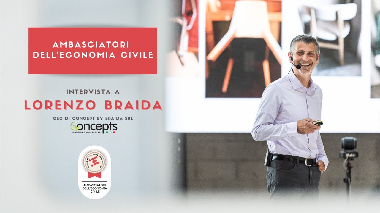 "Ambasciatori dell'Economia Civile": intervista a Lorenzo Braida - YouTube