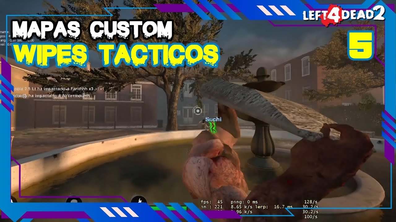 L4D2: WIPES FATALES EN MAPAS CUSTOM - YouTube