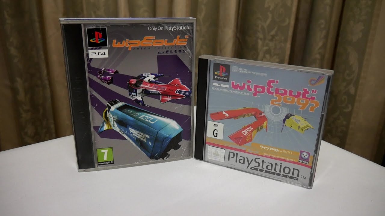 PS1- Style Box Art Wipeout Collection - My Take - YouTube