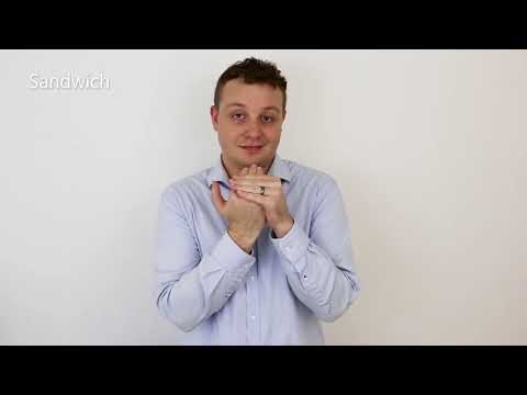 Learn ASL | How to Sign Sandwich in American Sign Language - YouTube
