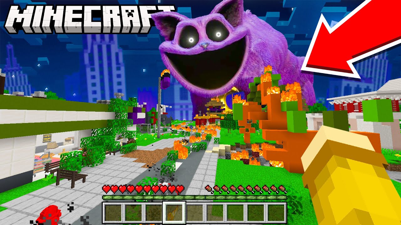 CATNAP WILL DIE STADT ZERSTÖREN!🧨😱 in Minecraft - YouTube