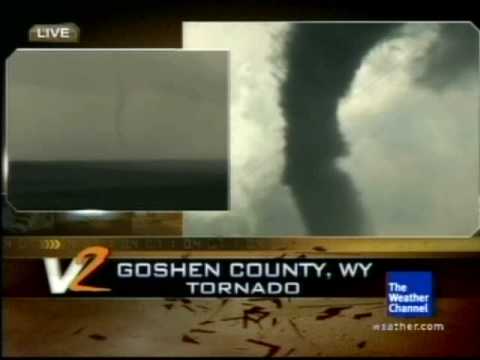 (clip 5) VORTEX 2's first tornado intercept. live coverage on The ...