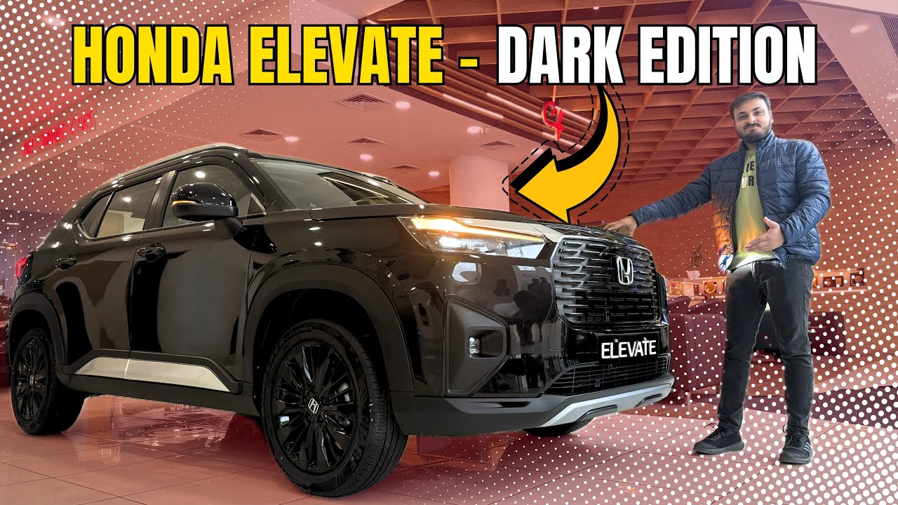 Honda Elevate Black Edition 2025 🖤|| 2025 Honda Elevate Black Colour || Price Features Review ...