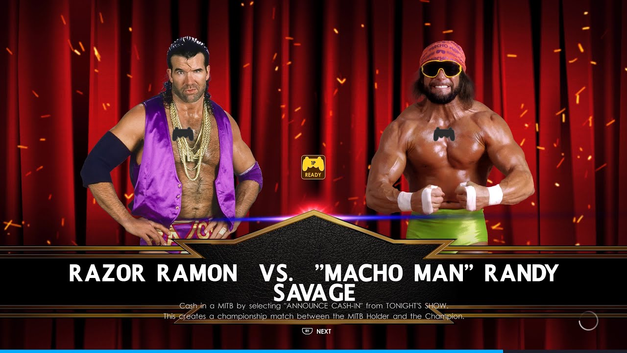 Razor Ramon vs "Macho Man" Randy Savage | WWE 2K22 - YouTube