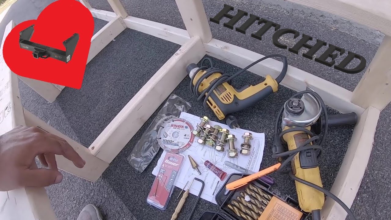 Curt 15800 Trailer Tow Hitch 2.5" Receiver Unboxing & Install - Off ...