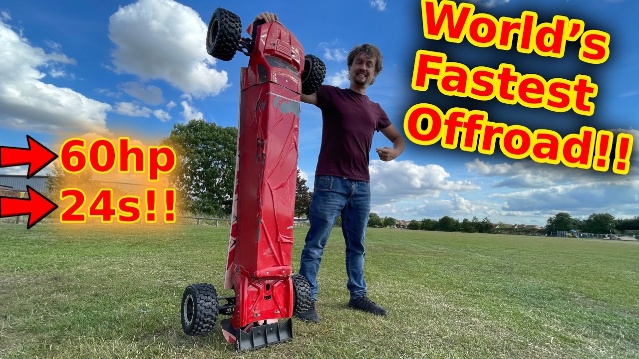 The Sausage - World's Fastest & Longest RC Car - YouTube