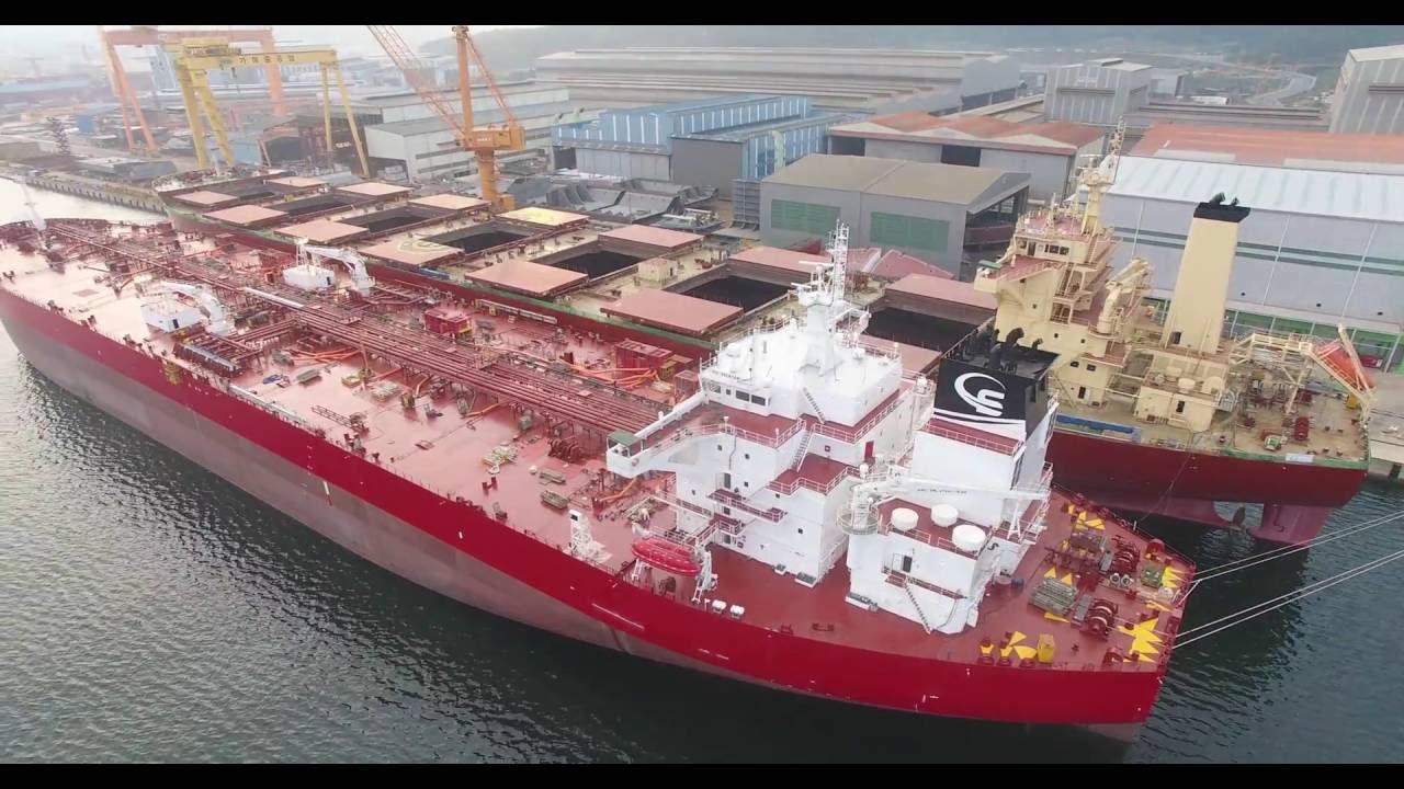 Oil Tanker (LR2 Product Carrier) - S.Korean Yard - YouTube