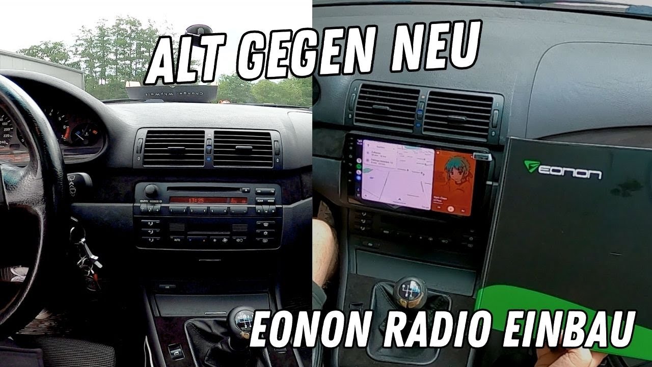 E46 Radio UPGRADE von EONON E46A12S | IPrime - YouTube