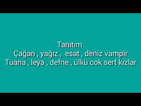 Vampir aşkı tek parçalık çağtu dizi