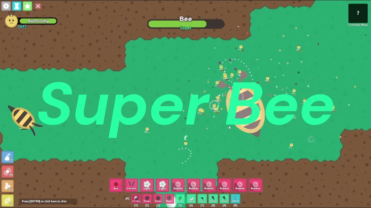 Ultra and Super Bee in Maze! Florr.io - YouTube