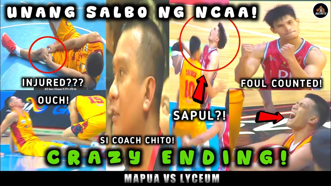 NCAA INTENSE 4TH QUARTER & DOUBLE OT: MAPUA VS LYCEUM (OCTOBER 1, 2025 ...
