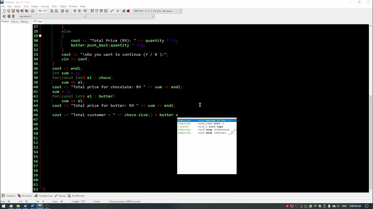 Lab Exercise 9 part 1 | CSC126 - YouTube