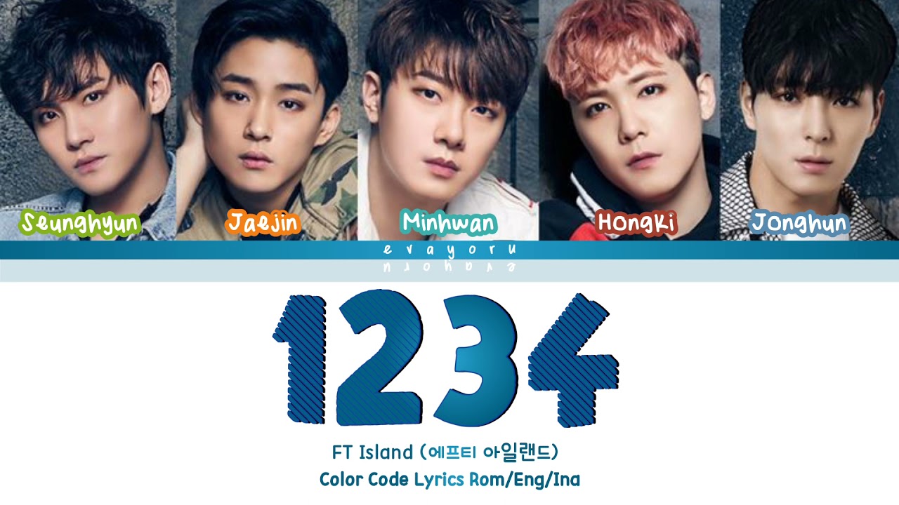 FT Island 1234 Lyrics English / Lirik Indonesia - YouTube