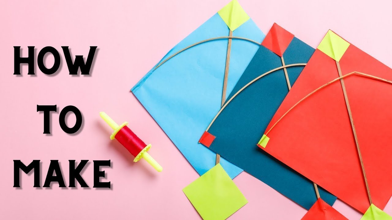 How To Make a Kite With Paper Kite Fight Pecha Kite Fighting Kite ...