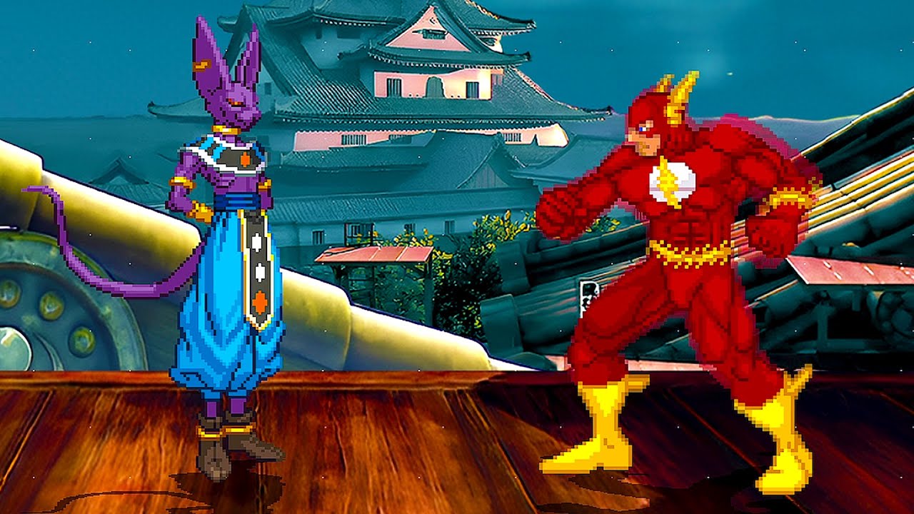 Lord Beerus Vs. Flash - REAL Superhuman speed - YouTube