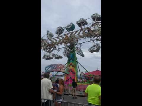 Zipper ride salem fair virginia 2015 - YouTube