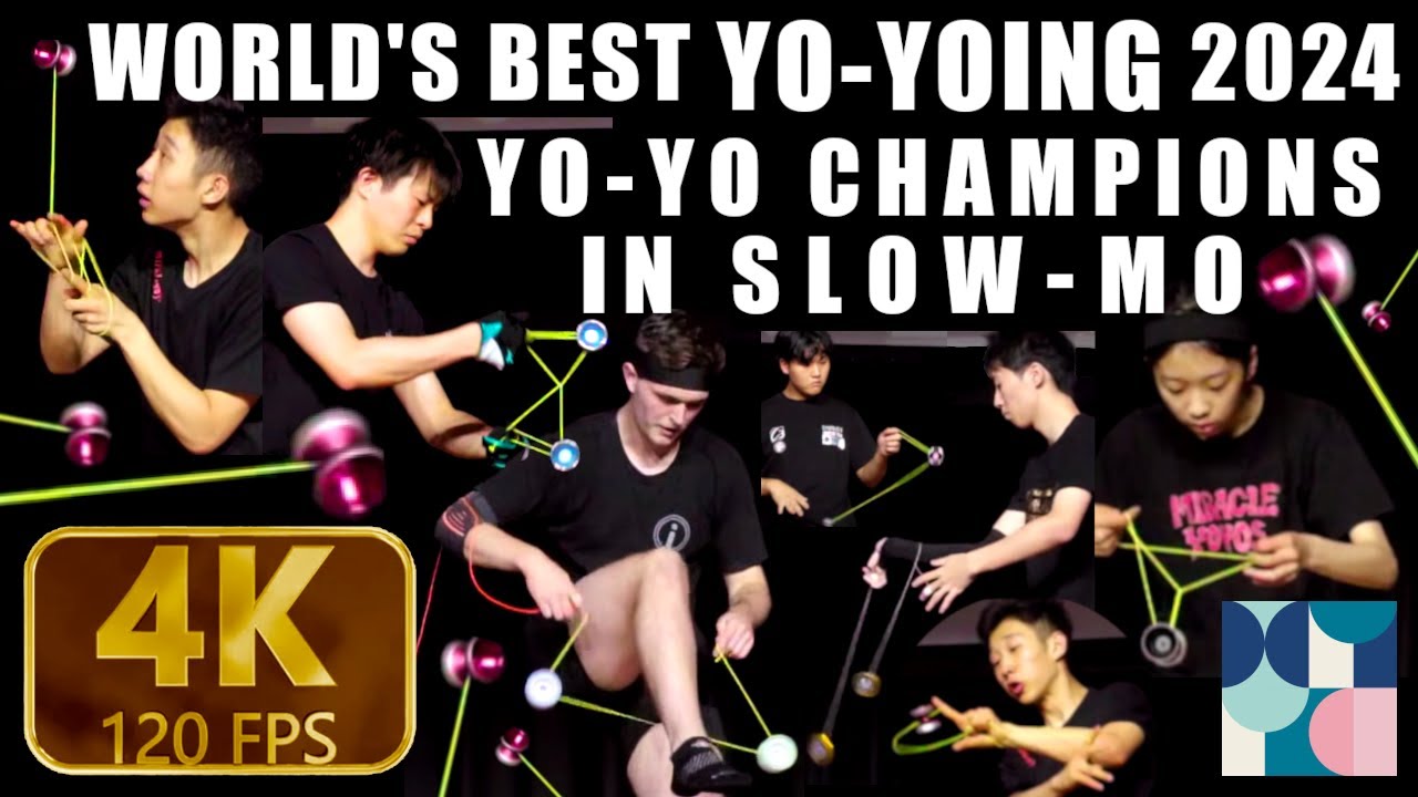 WORLD’S BEST YOYOING 2024 [120FPS] SLOWMO YO-YO TRICKS BY WORLD ...