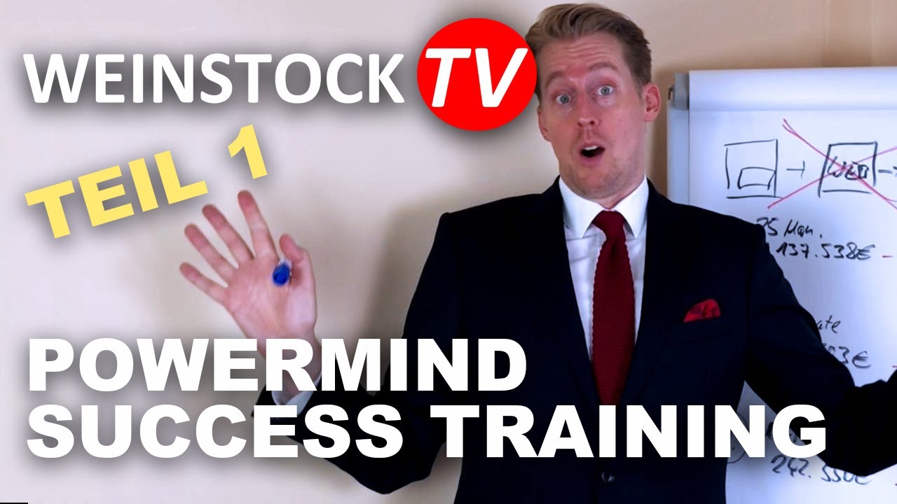 PowerMind Success Training, Teil 1 - Weinstock TV #20 - Daniel ...
