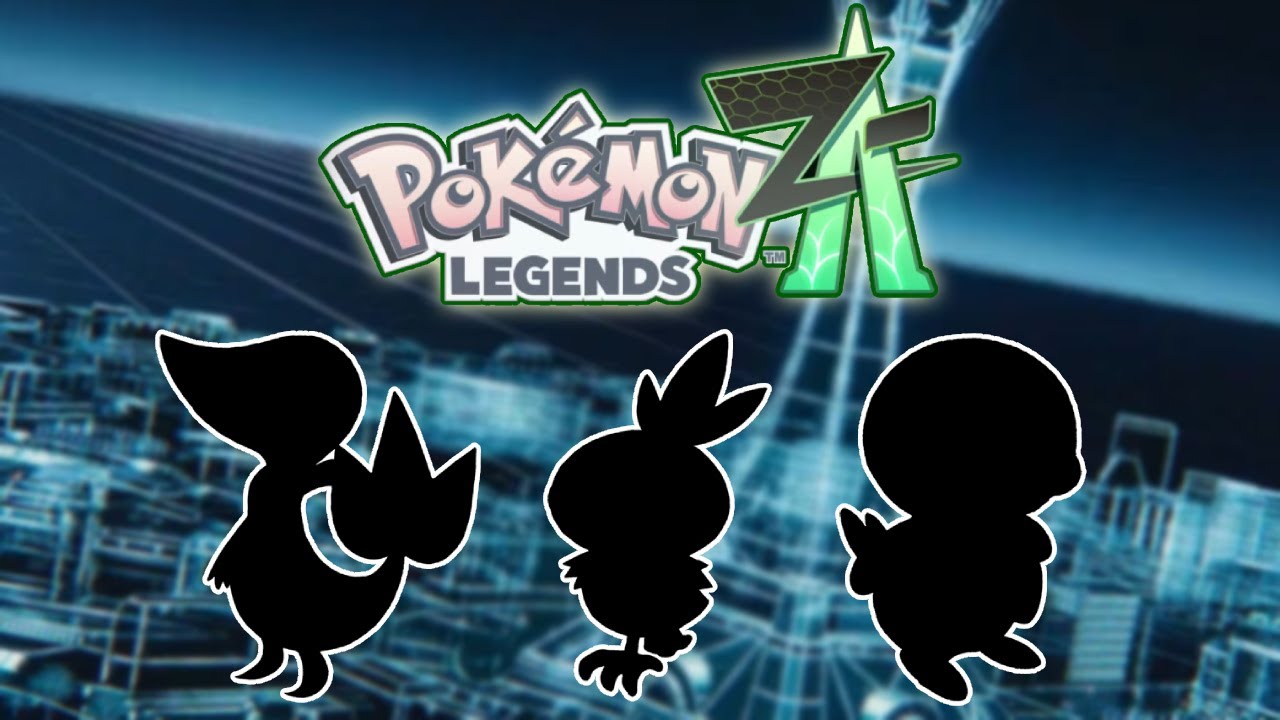 Did Gamefreak CONFIRM the STARTERS for Pokemon Legends Z-A? - YouTube