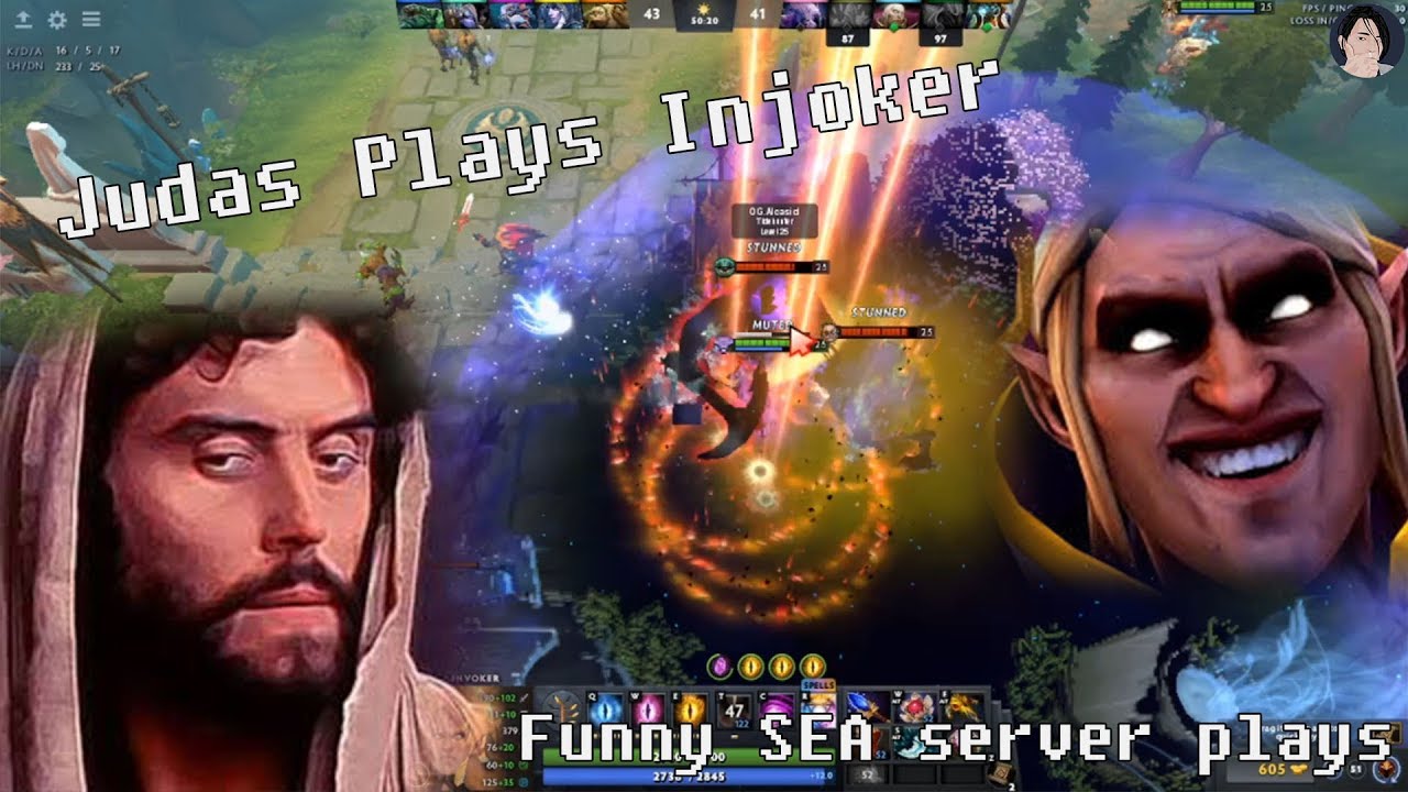 Judas plays Injoker | Dota 2 Invoker Highlights #1 - YouTube