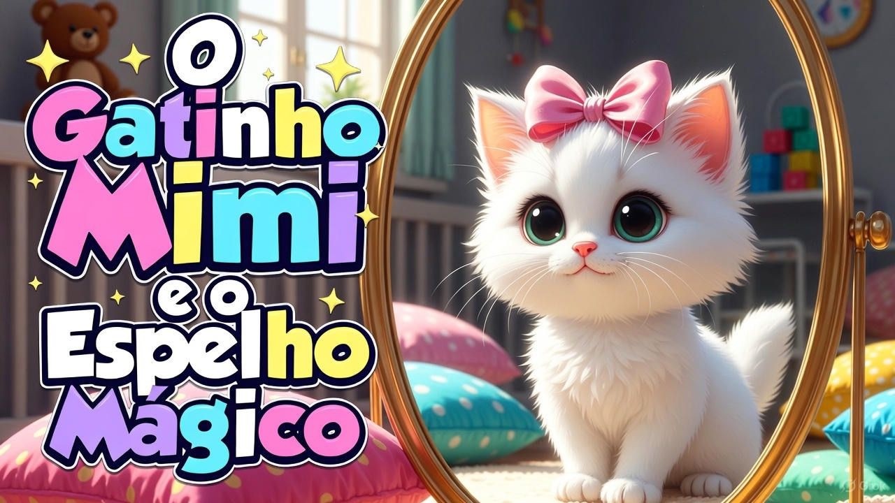 Mimi e o Espelho Mágico | História Infantil | Desenho Divertido e ...