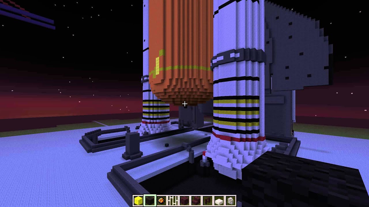 Space Shuttle Minecraft - YouTube