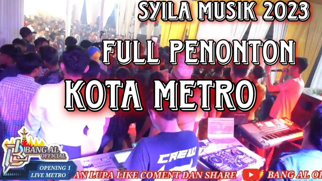 SYILA MUSIK_AKSI TERBAIK VJ ROVA VS VJ ALEN LIVE KOTA METRO FULL ...